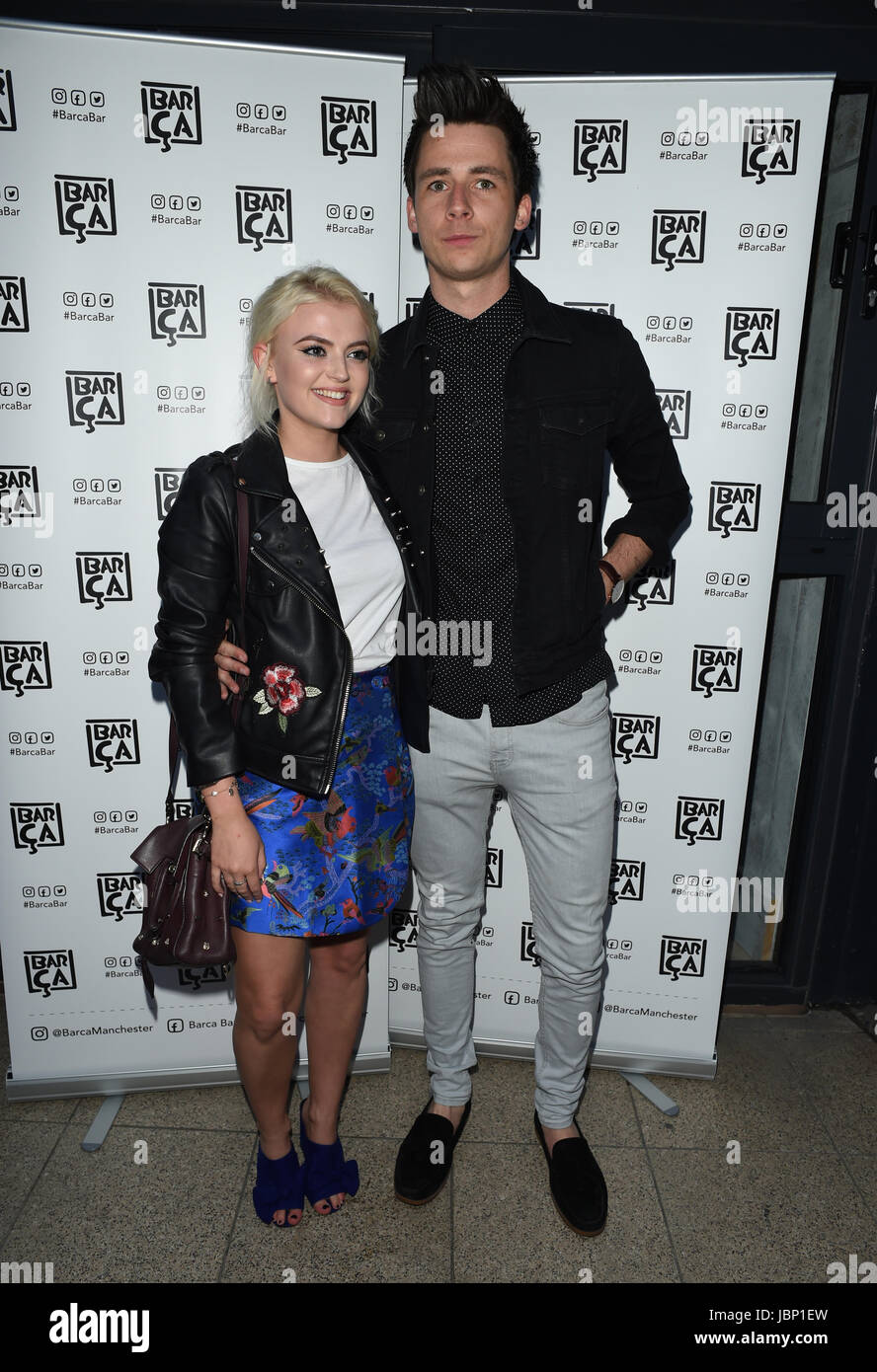 Celebs at the Bar Ca Bar relaunch party in Manchester Featuring: Lucy ...