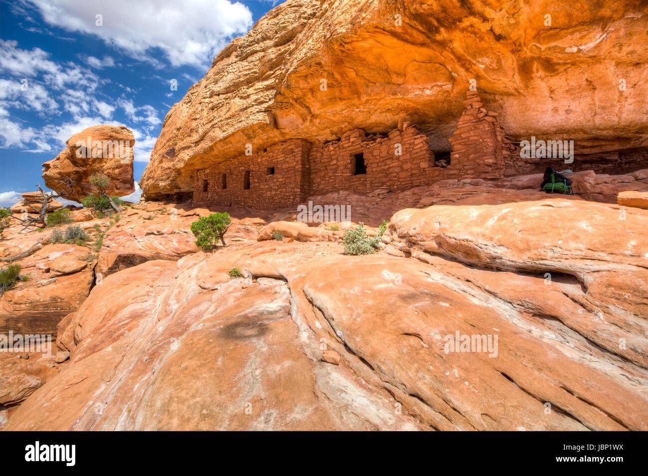 The Anasazi Indian Citadel Ruins at Cedar Mesa in Bears Ears National ...