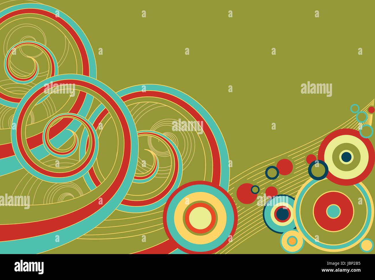 Funky Retro Background