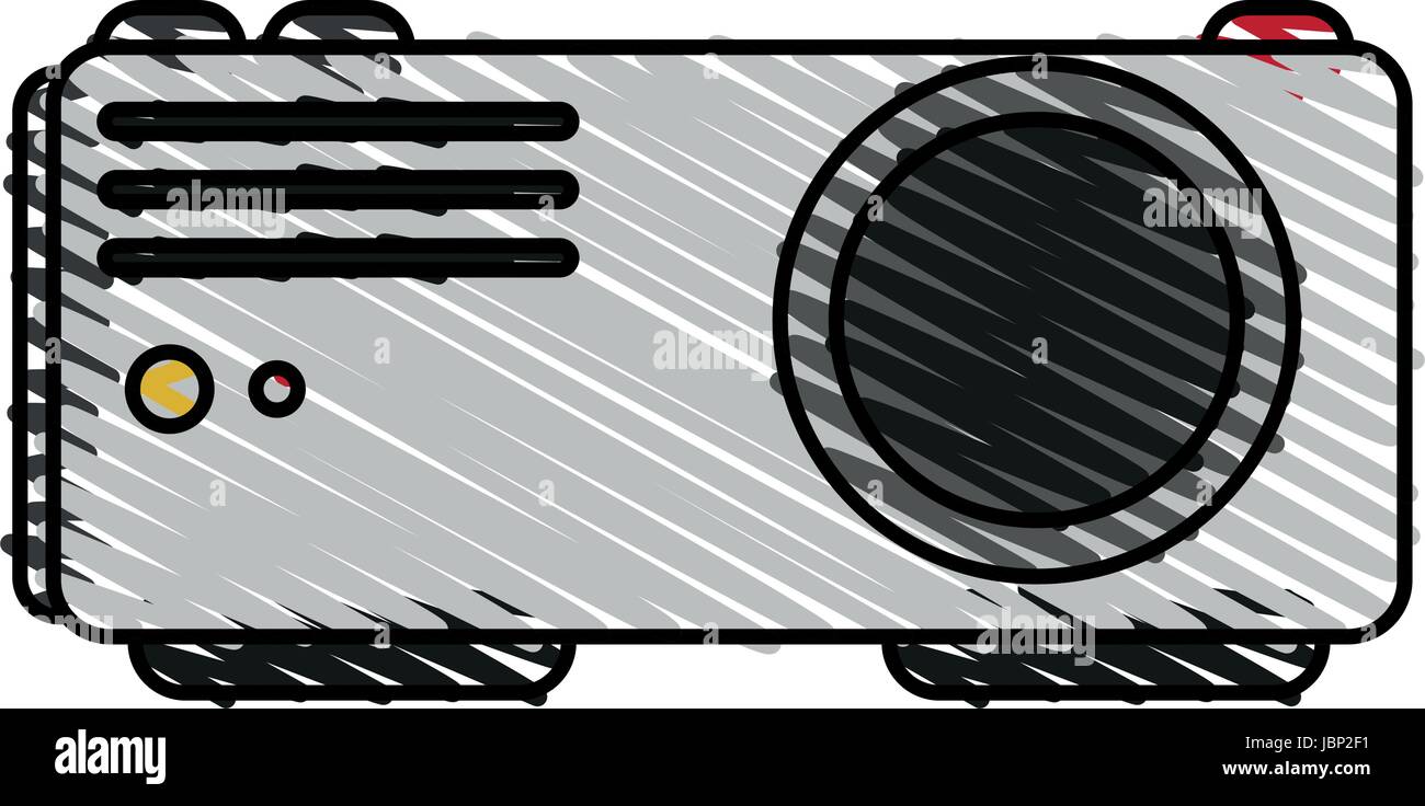 Cinema projector beam screen Stock Vector Images - Alamy