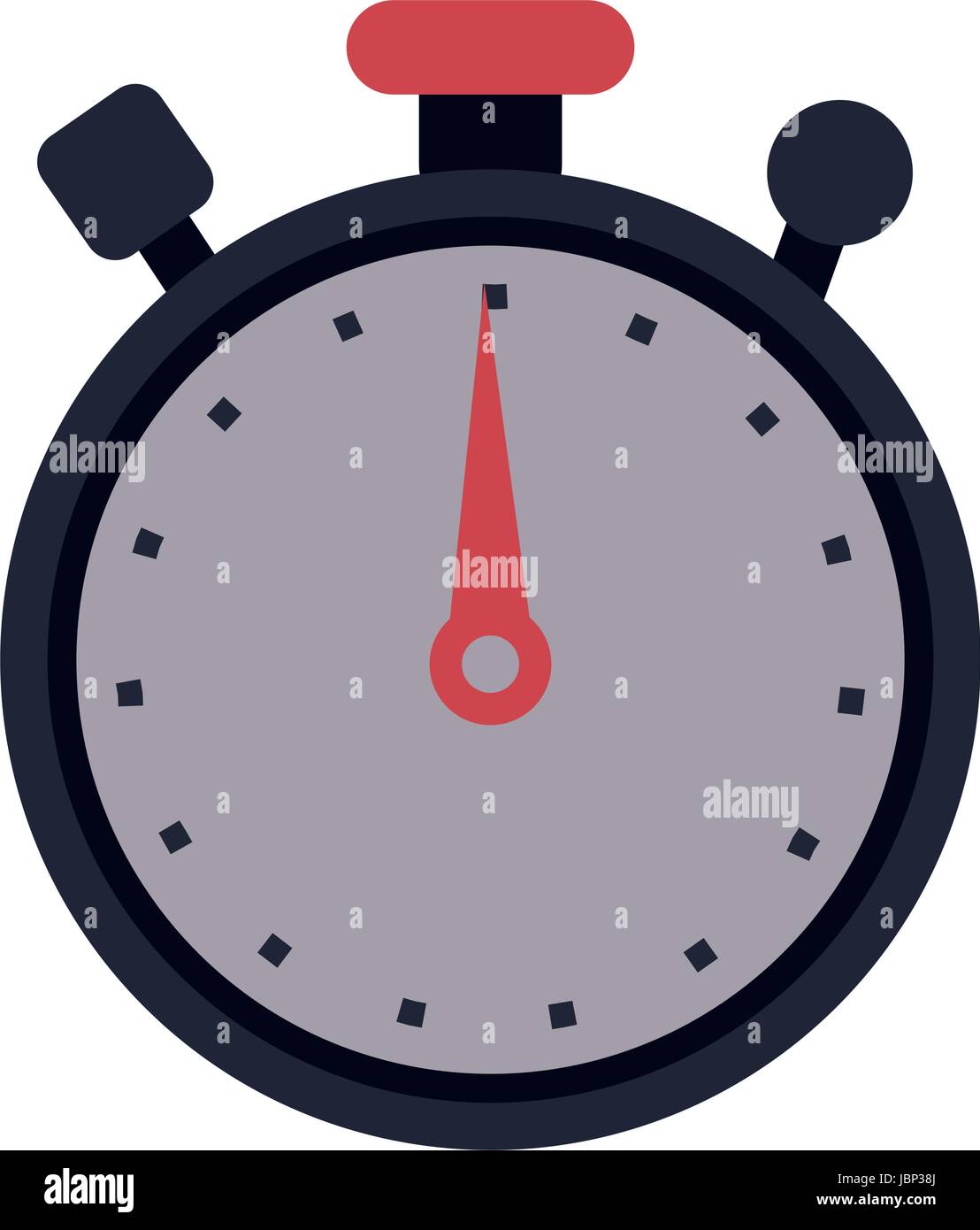chronometer flat illustration Stock Vector Image & Art - Alamy