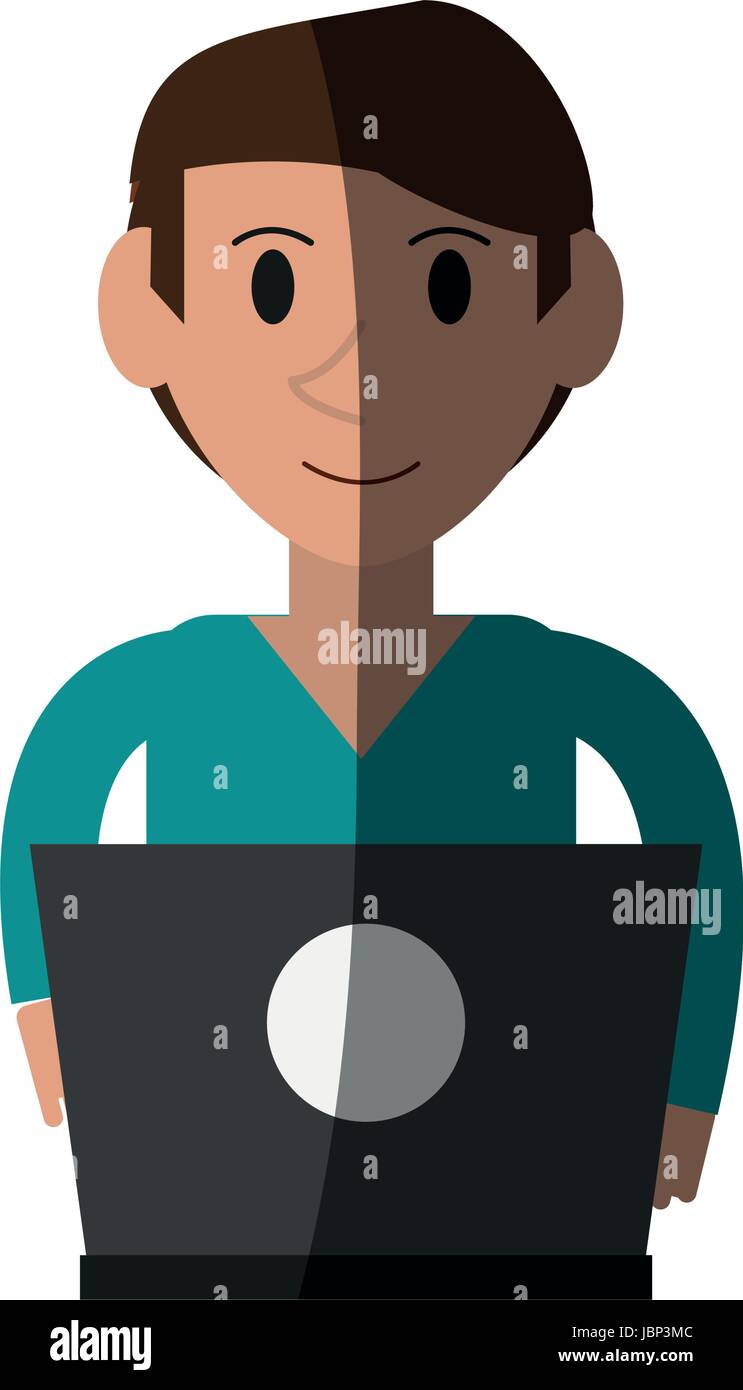 Office woman desk shadow Stock Vector Images - Alamy