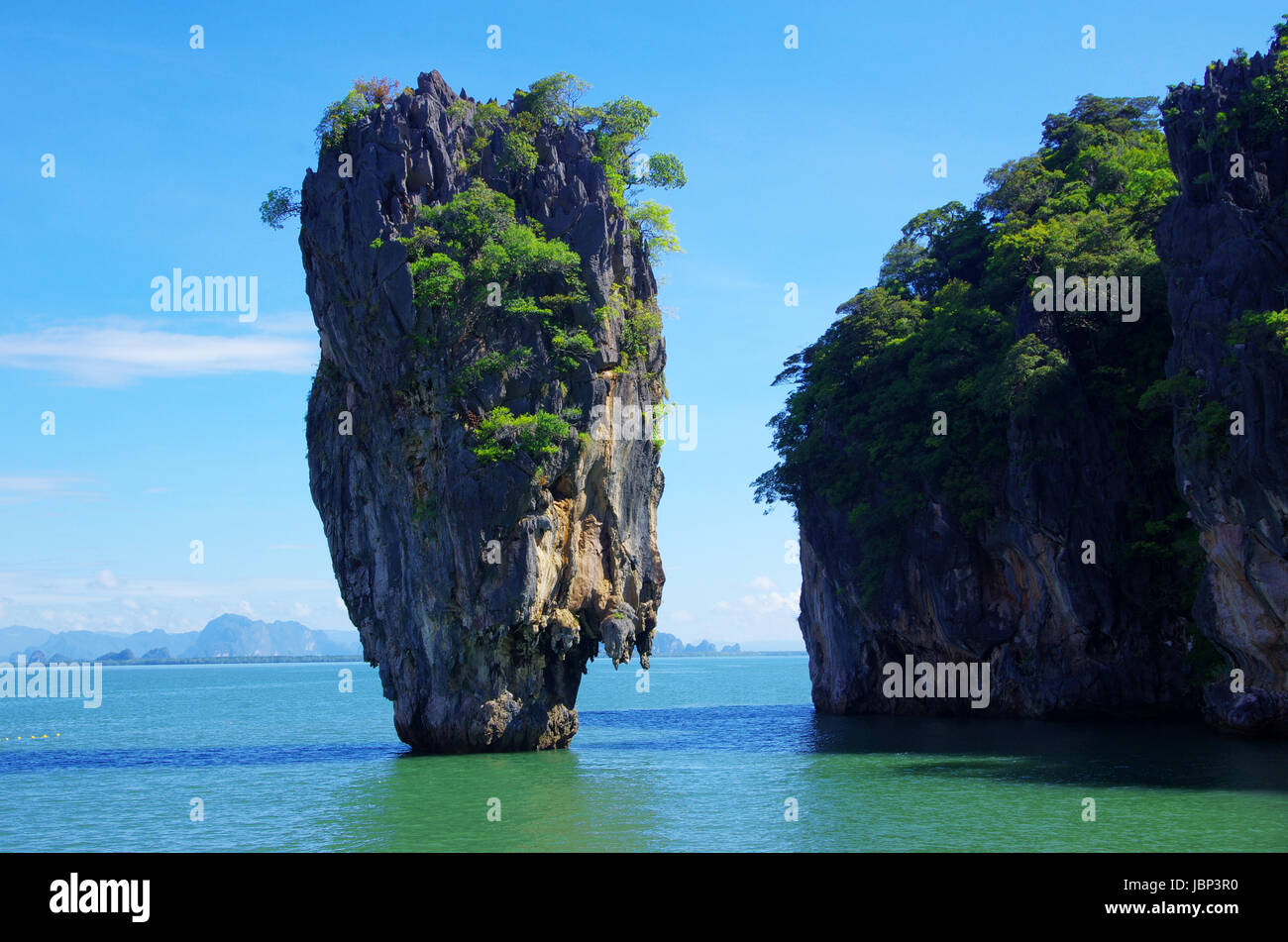 james bond island in thailand, ko tapu Stock Photo - Alamy