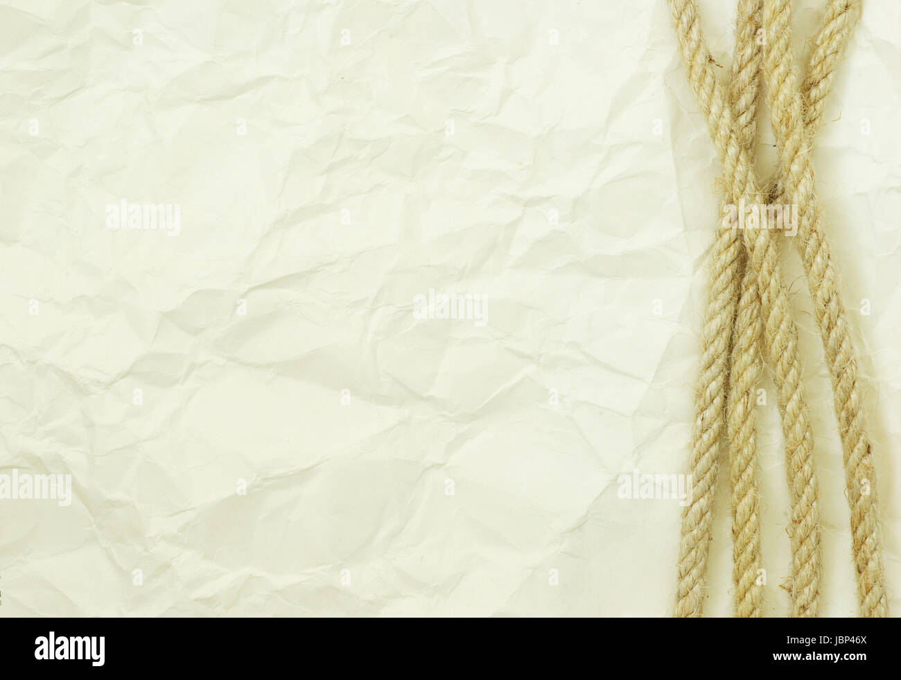 rope isolated on a white background Stock Photo - Alamy