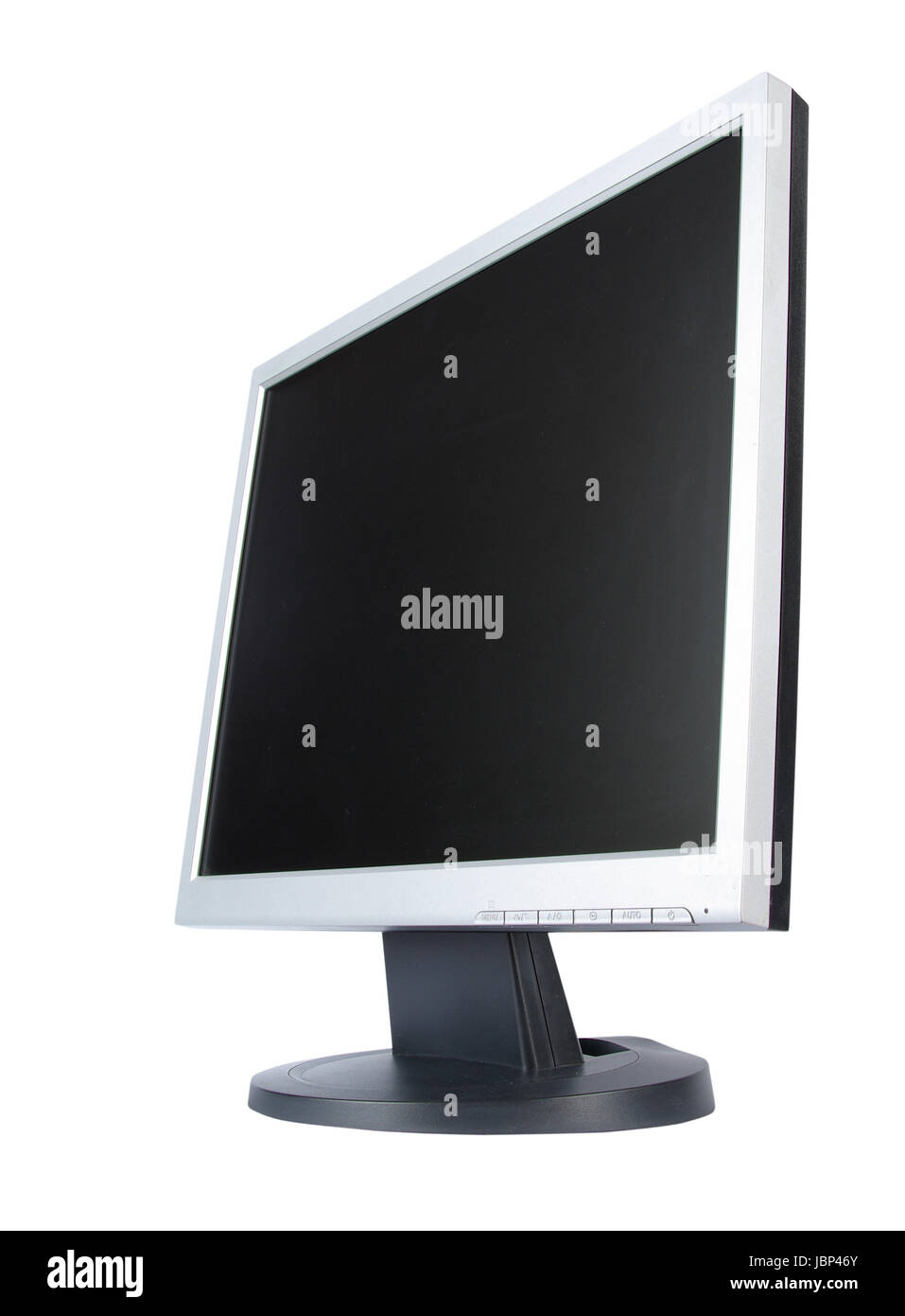monitor isolated over white background Stock Photo - Alamy