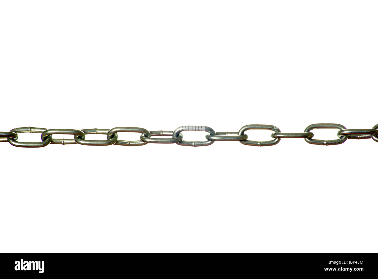 Chain isolated on a white background Stock Photo - Alamy