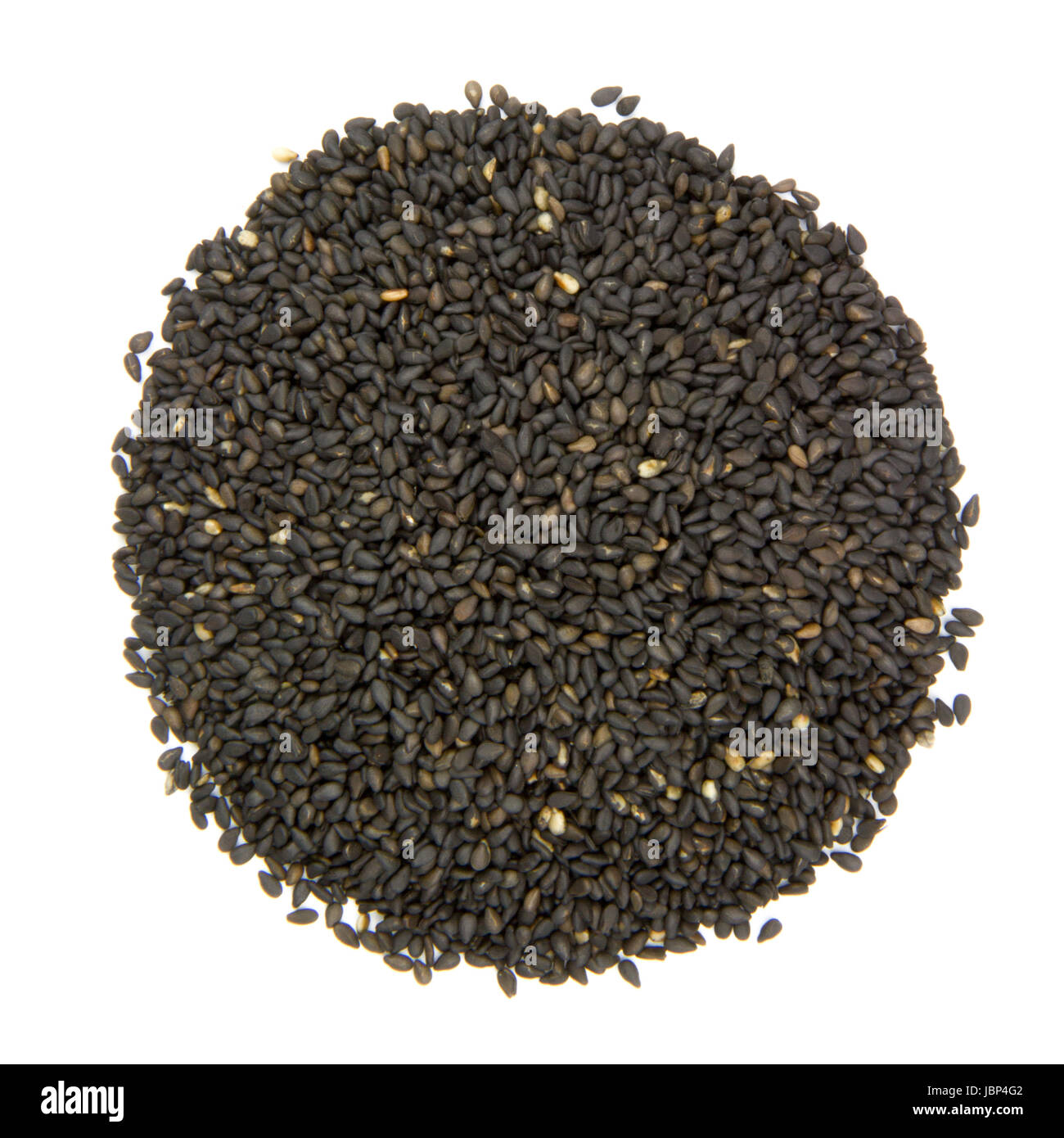 close up of black sesame isolated on white background Stock Photo - Alamy