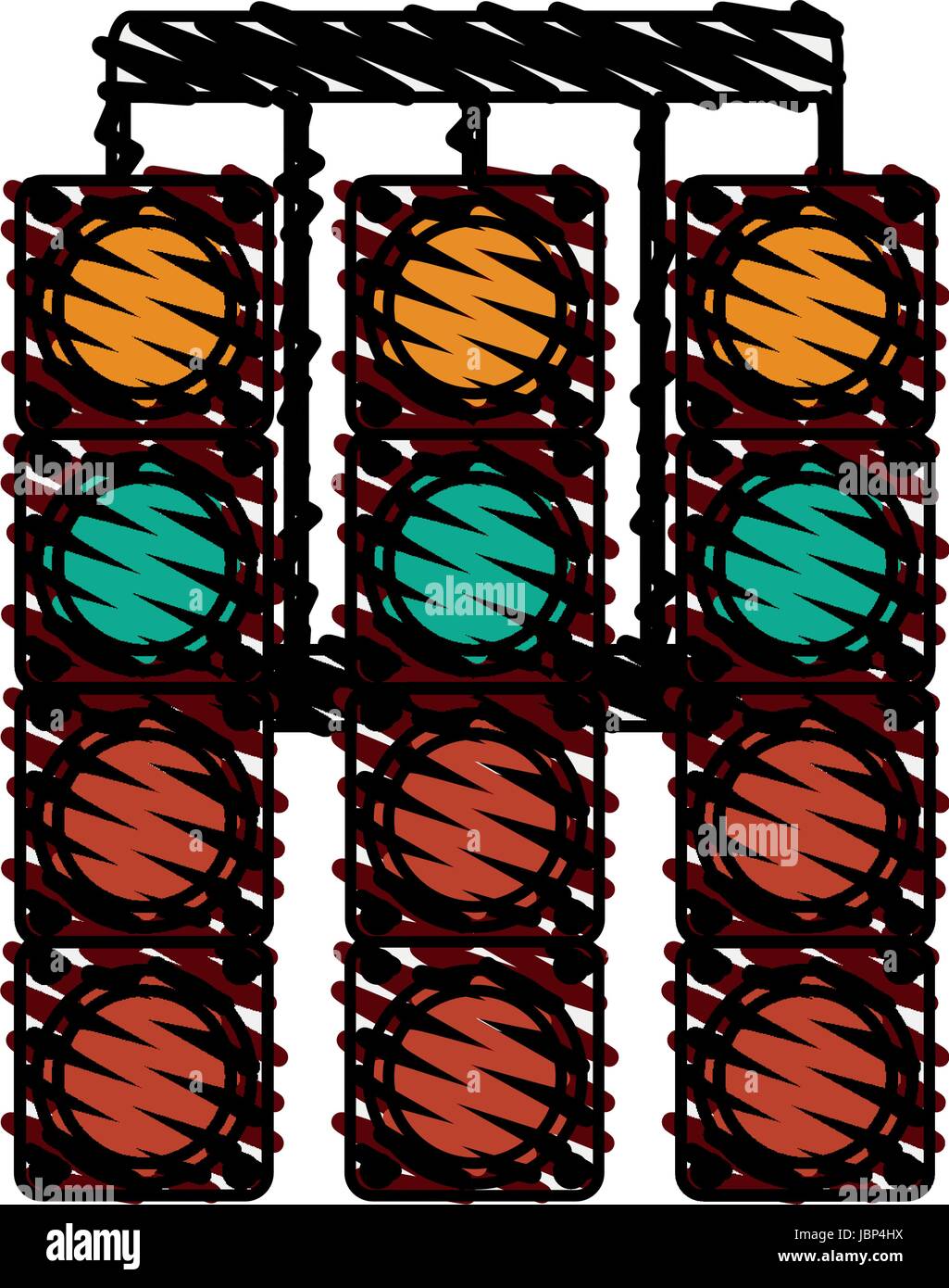 racer traffic light doodle Stock Vector Image & Art - Alamy