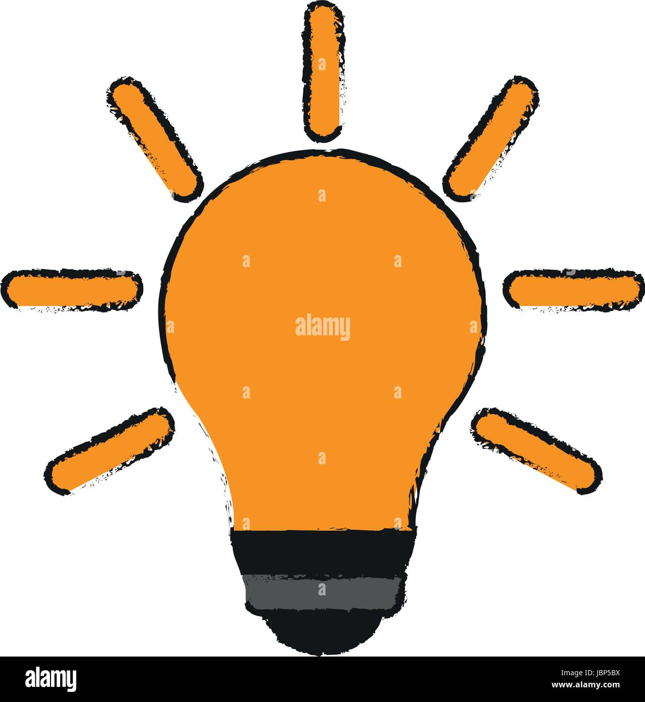 bulb illustration cartoon draw Stock Vector Image & Art - Alamy