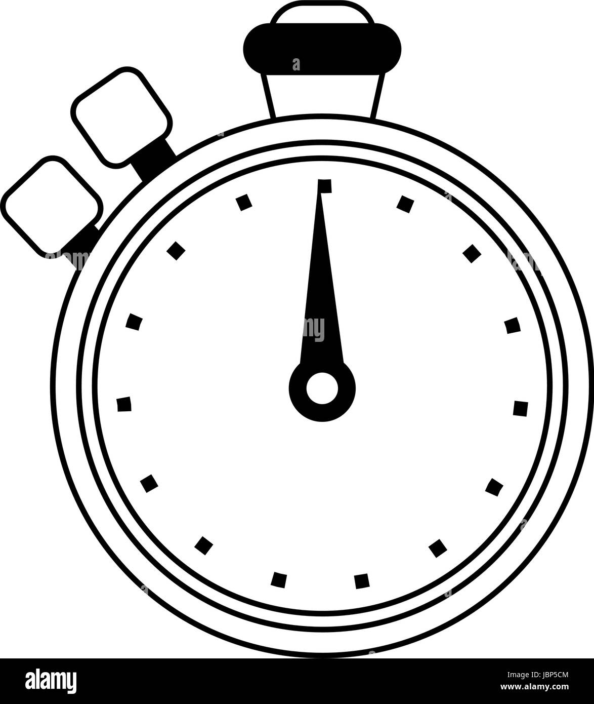 Silhouette stopwatch timer counter hi-res stock photography and images ...