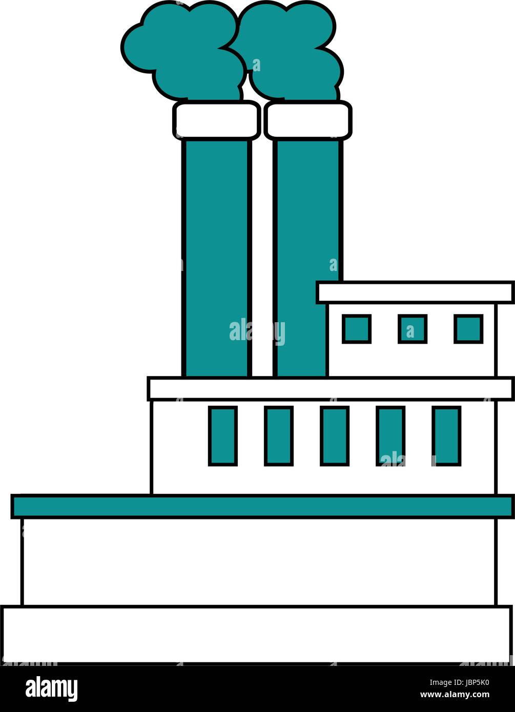 factory illustration cartoon flat Stock Vector Image & Art - Alamy