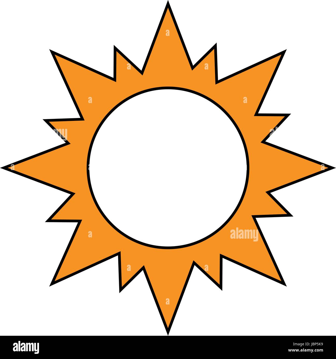 sun flat illustration Stock Vector Image & Art - Alamy