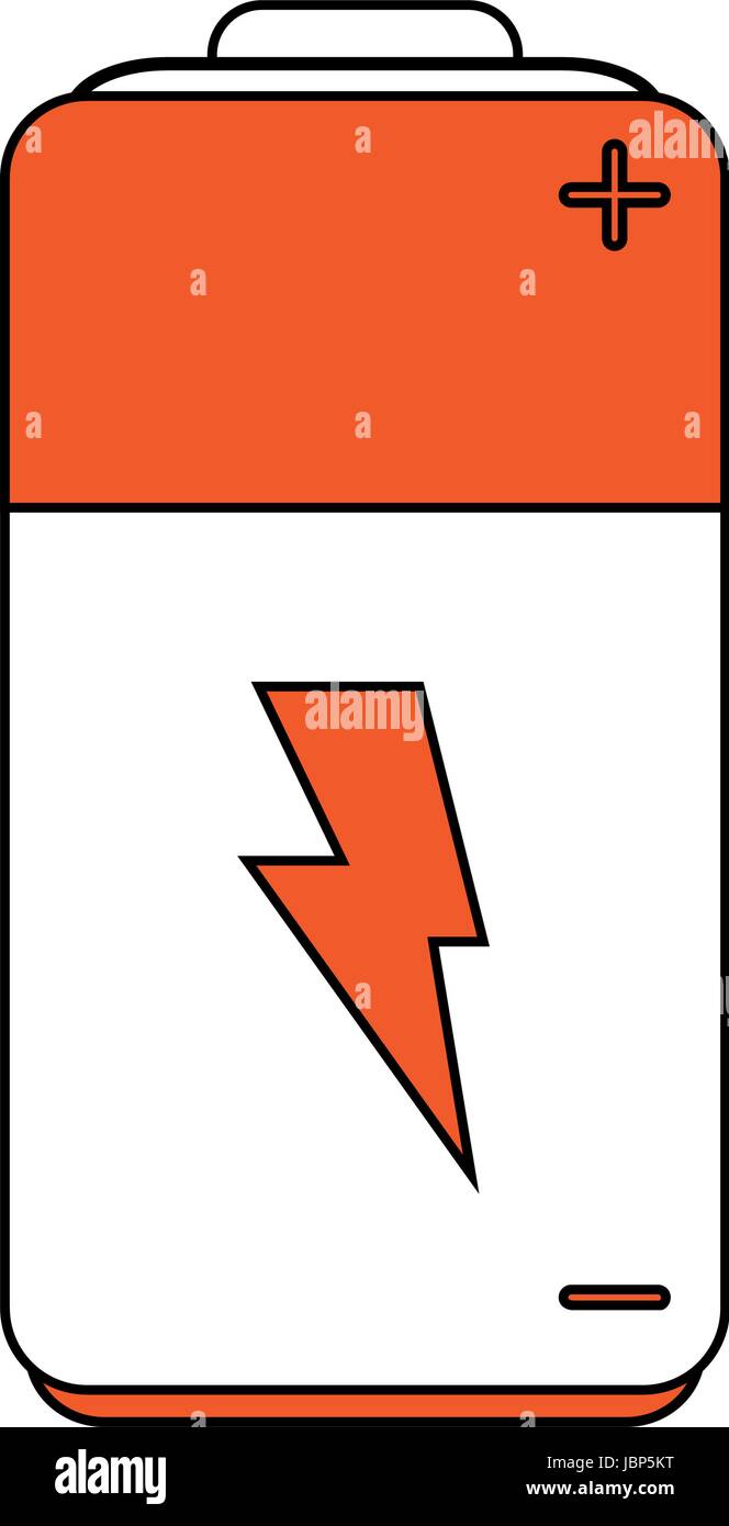 battery illustration cartoon flat Stock Vector Image & Art - Alamy