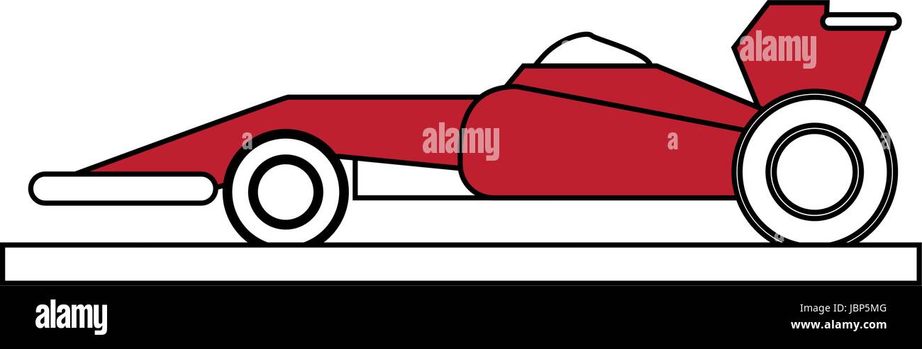 race car flat illustration Stock Vector Image & Art - Alamy