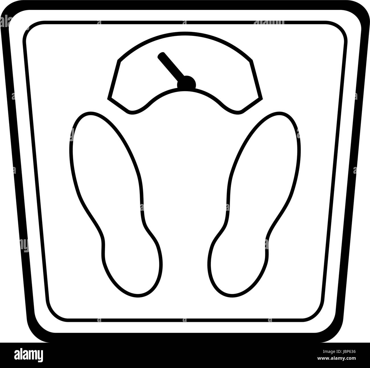 Weighing scale sport Stock Vector Image & Art - Alamy