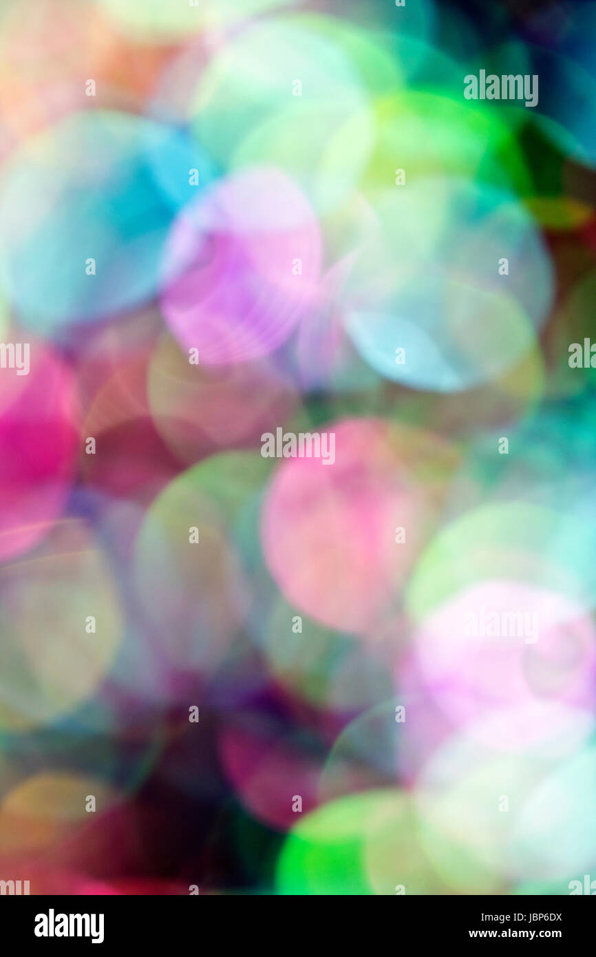 Glitter Bokeh Confetti On Black Background Stock Photo - Alamy