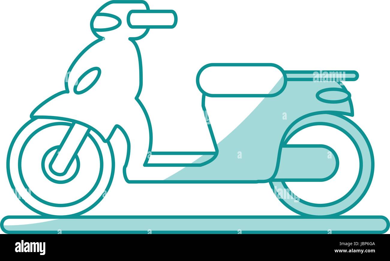 Motorcycle shadow Stock Vector Images - Alamy