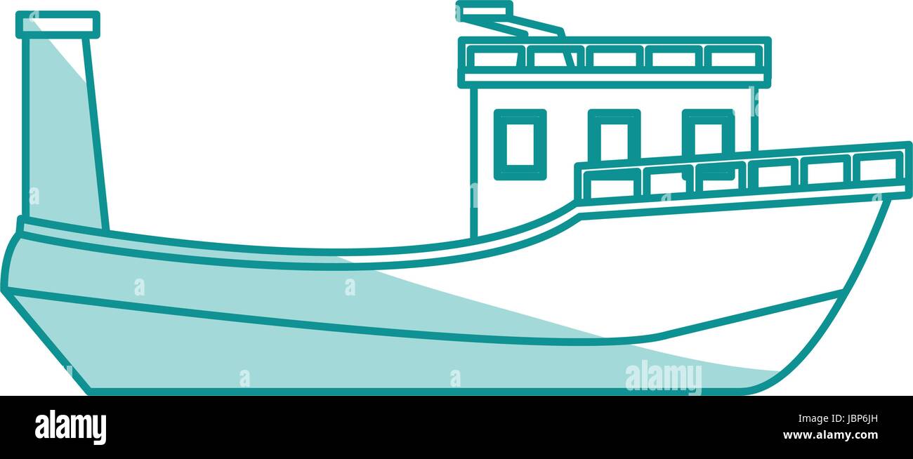 boat tourist illustration shadow Stock Vector Image & Art - Alamy