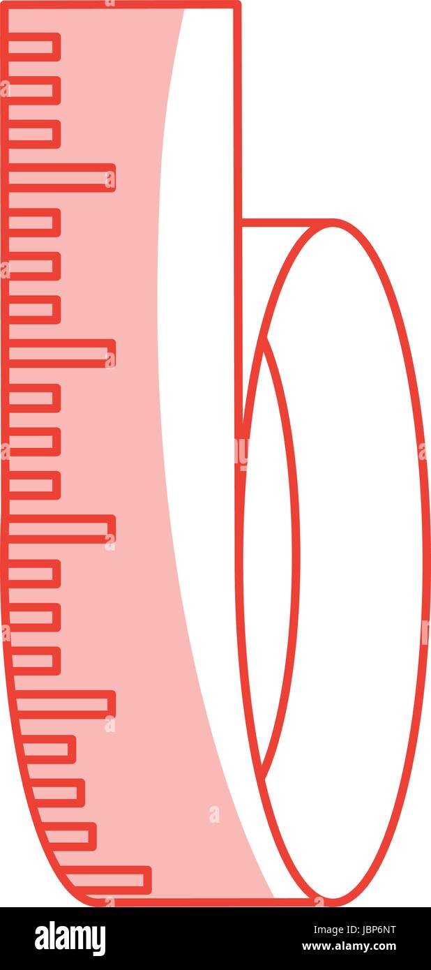 ruler measurements sport flat shadow Stock Vector Image & Art - Alamy