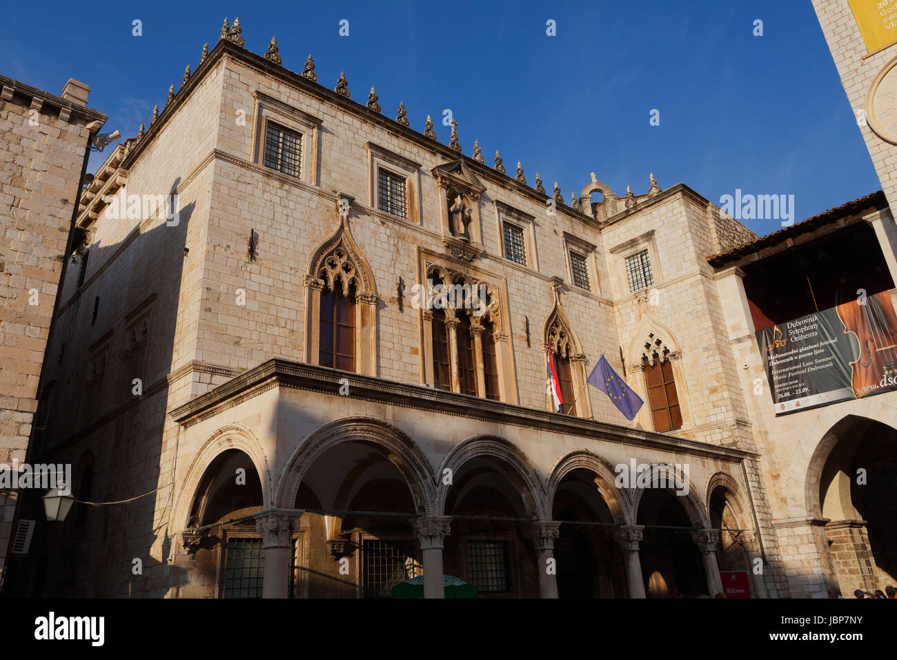 Sponza Palace, Dubrovnik Stock Photo - Alamy