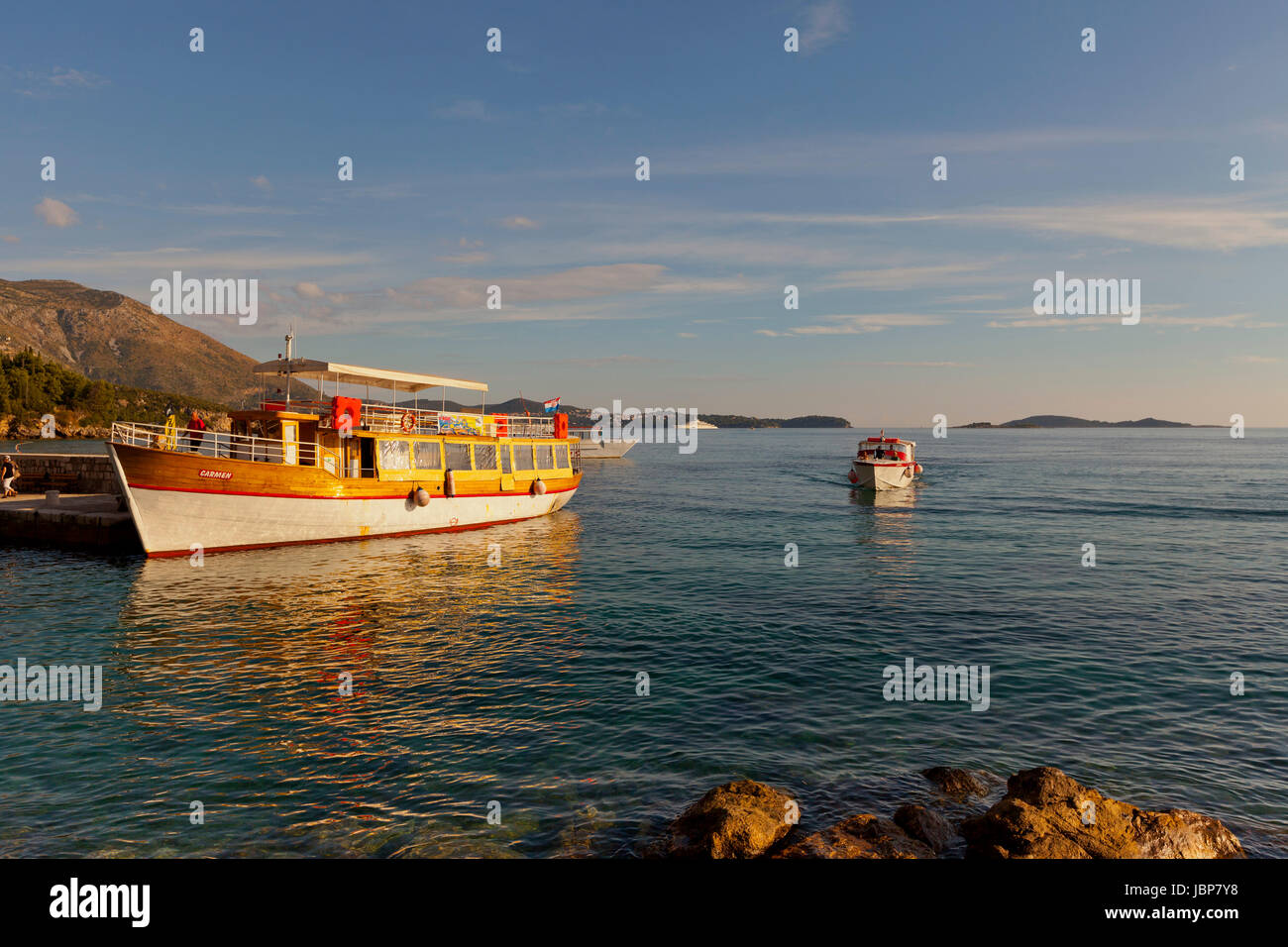 Mlini harbour croatia hi-res stock photography and images - Alamy
