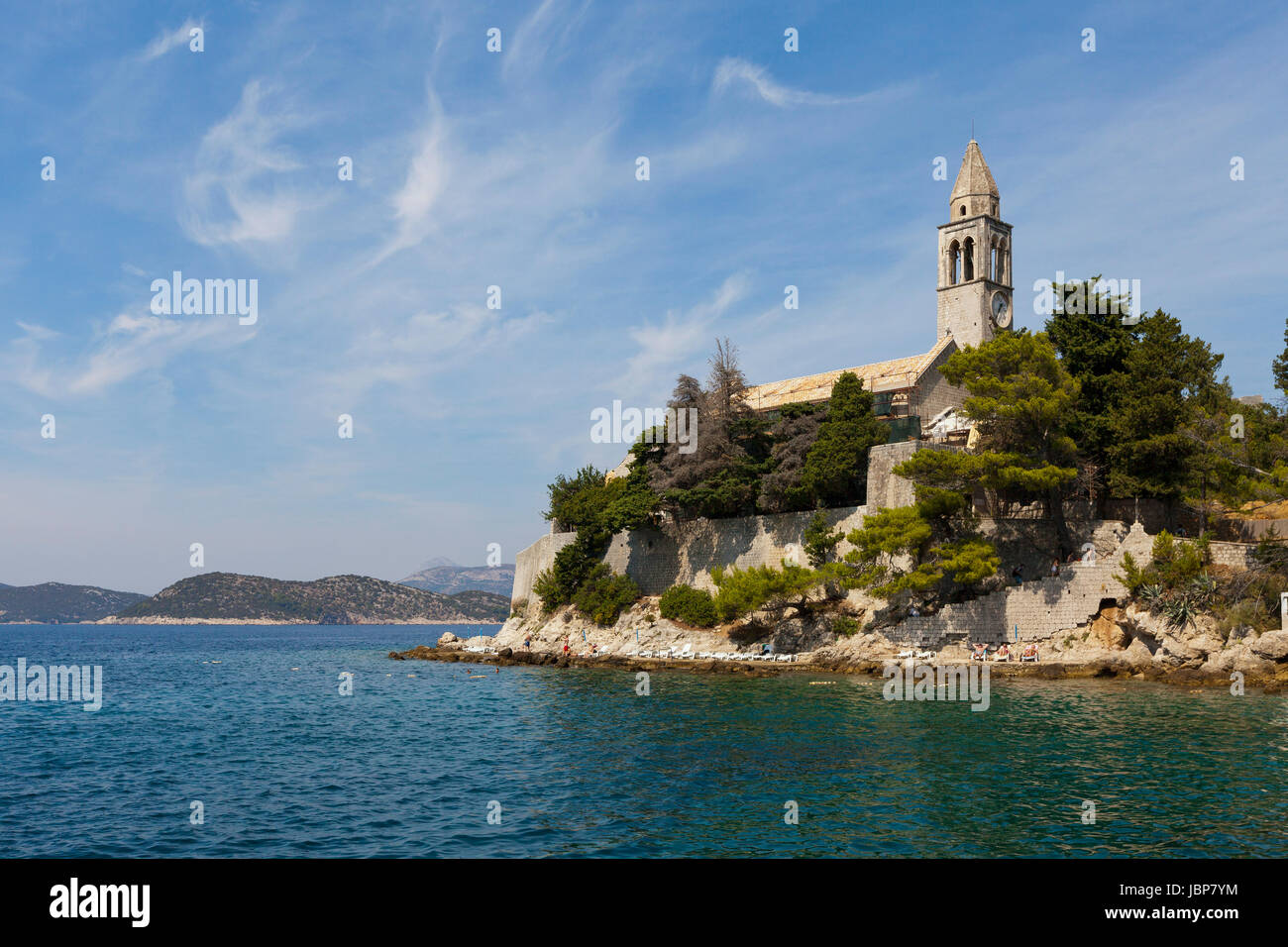 Lopud monastery hi-res stock photography and images - Alamy