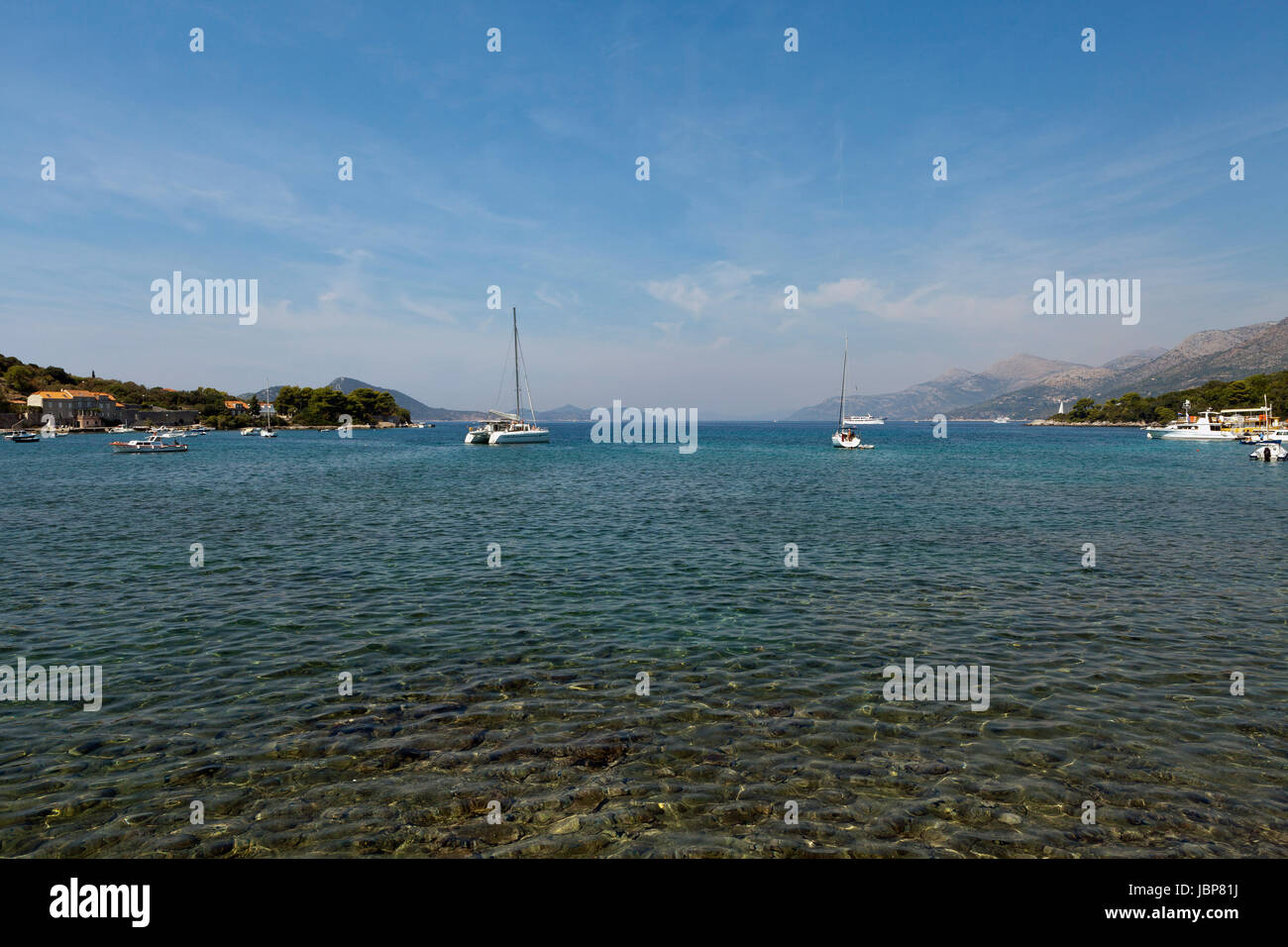 Island of Kolocep, Croatia Stock Photo - Alamy