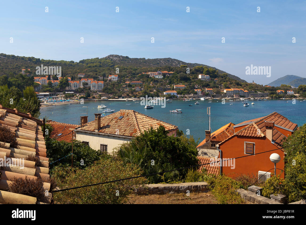 View of kolocep island hi-res stock photography and images - Alamy