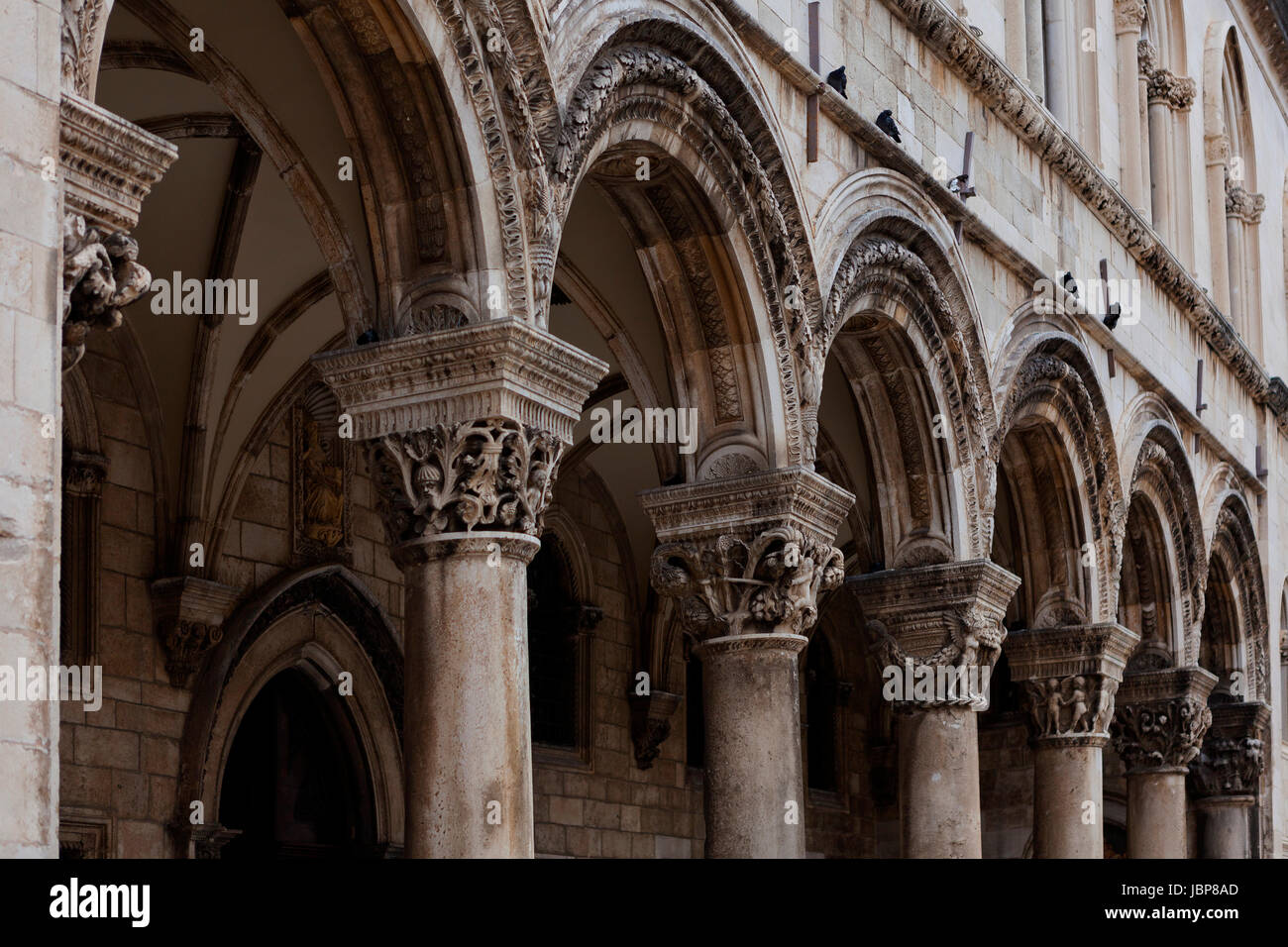 Sponza Palace, Dubrovnik Stock Photo - Alamy