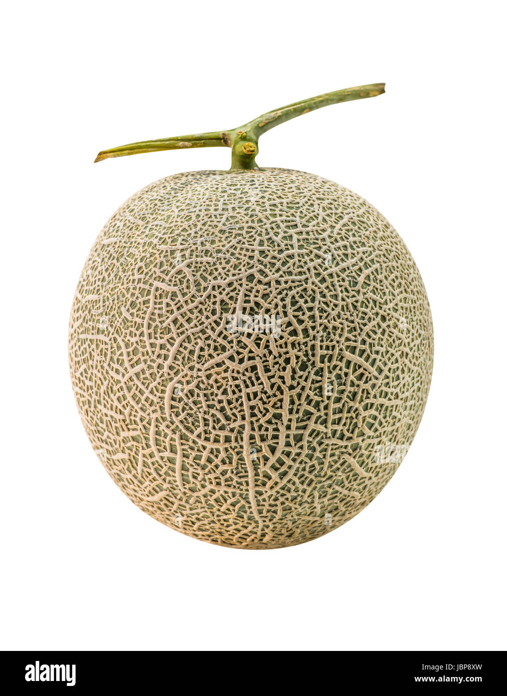 Melon, sweet fruit for pingsu, path and isolated Stock Photo - Alamy