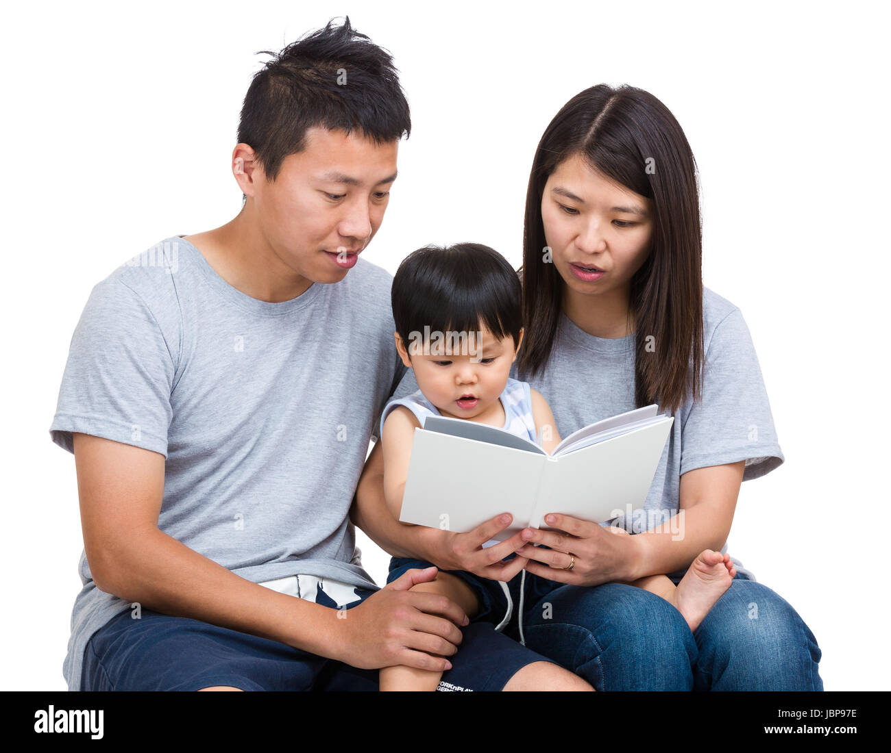 Asian cute boy mother reading hi-res stock photography and images - Alamy