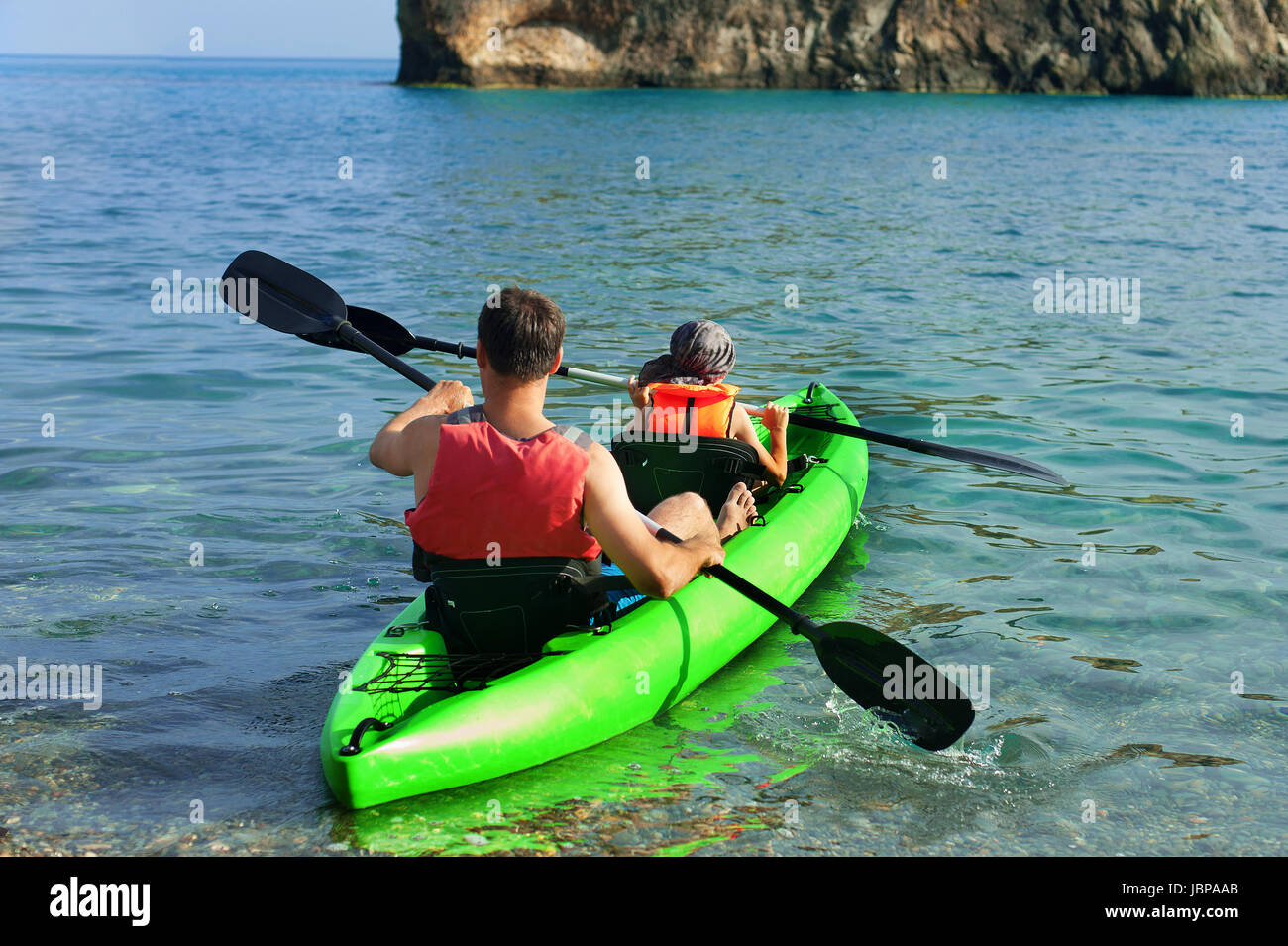 Kayaks in silhouette hi-res stock photography and images - Alamy