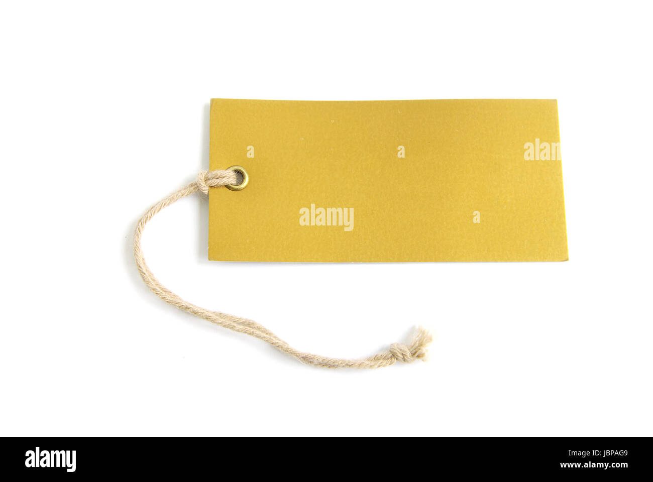 Blank tag isolated on a white backgrounds Stock Photo - Alamy