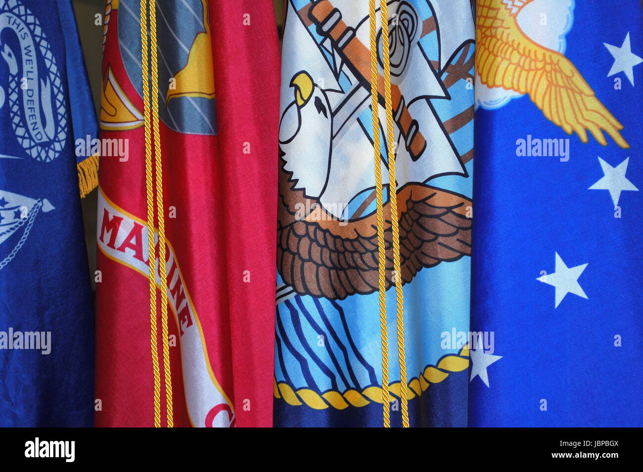 Military colours flags hi-res stock photography and images - Alamy