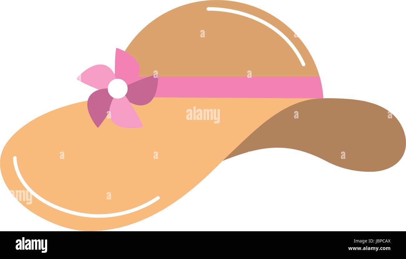 On beach women in sun Stock Vector Images - Alamy