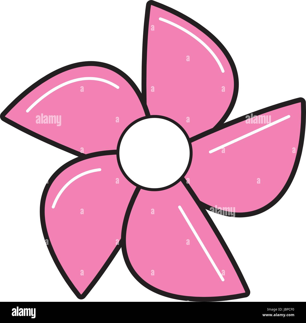 wind propeller toy to play with the weather Stock Vector Image & Art ...