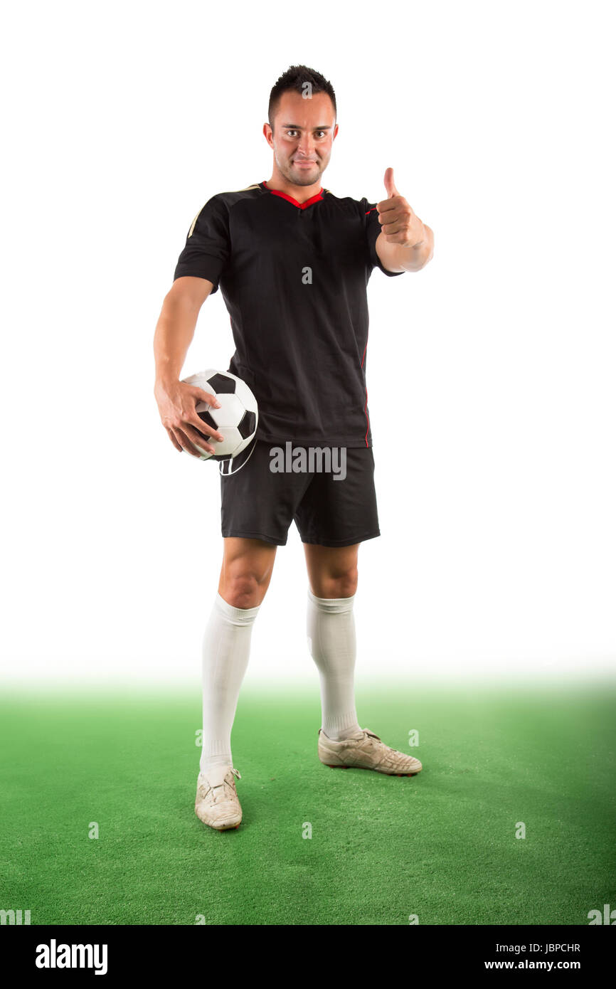 Footballer footballers player players hi-res stock photography and ...