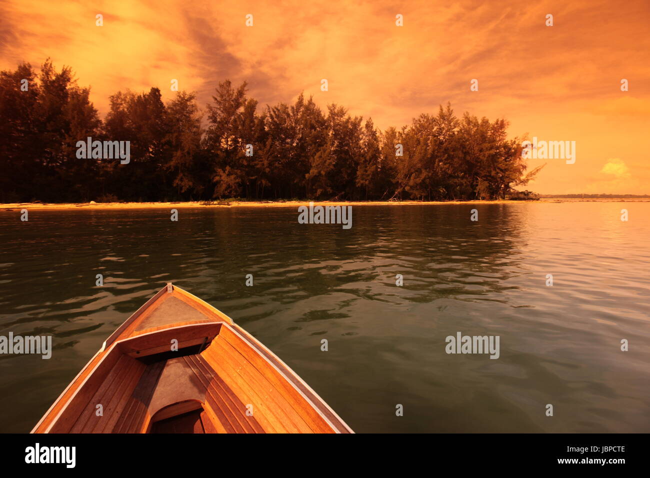 Die Wasserlandschaft rund um die Hauptstadt Bandar Seri Begawan im ...