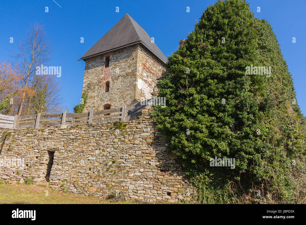 Medieval castle in Styria,Austria Stock Photo - Alamy