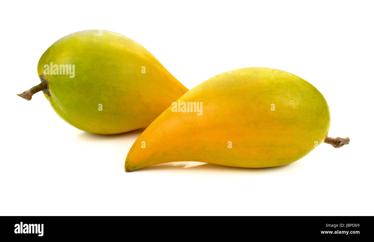 Sapodilla India with white background-Yellow fruit Stock Photo - Alamy