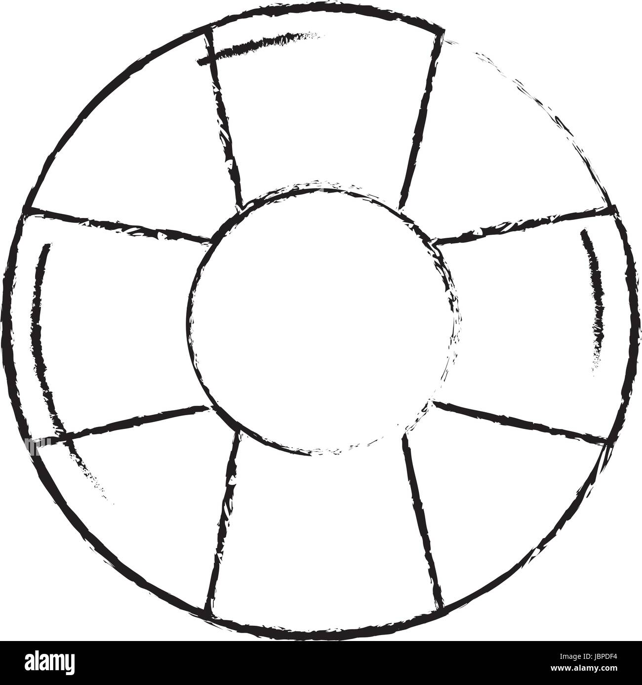 figure float to relaxing in the beach on vacation Stock Vector Image ...