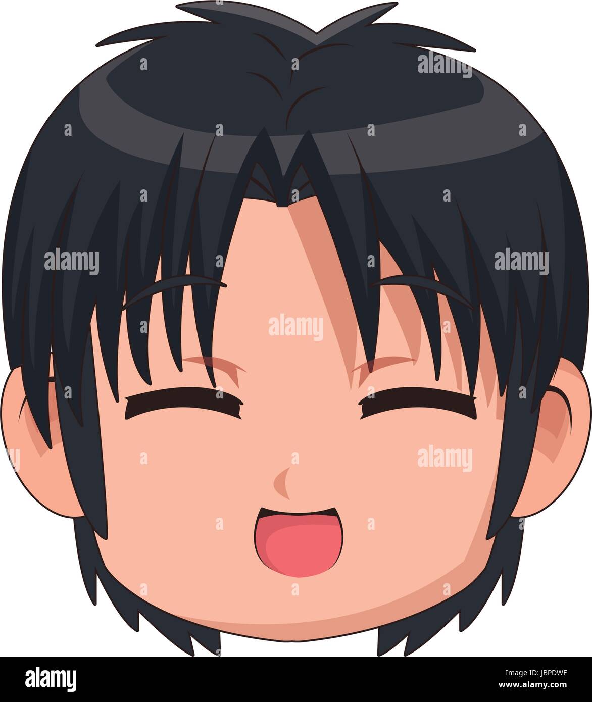 boy anime male manga cartoon comic Stock Vector Image & Art - Alamy