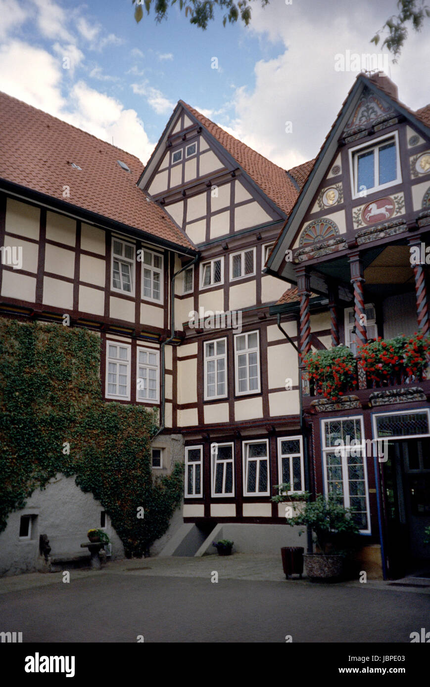 old town in rinteln Stock Photo - Alamy