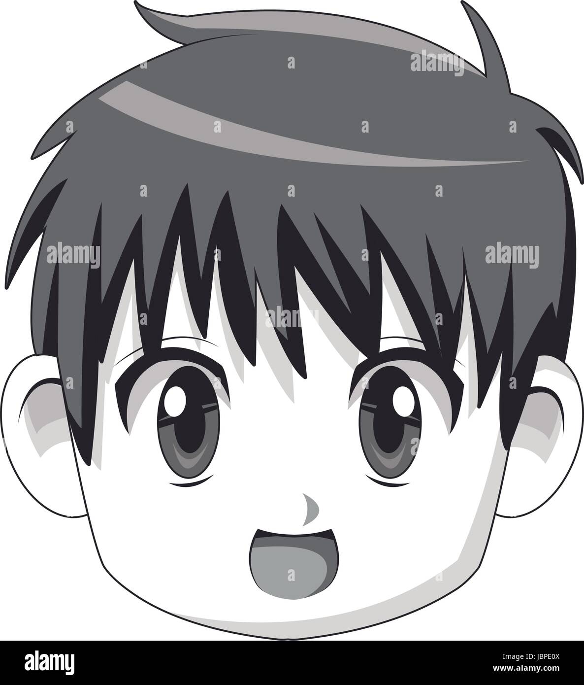 boy anime male manga cartoon comic Stock Vector Image & Art - Alamy
