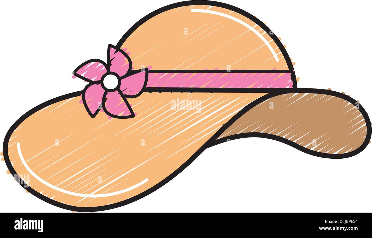 Fashion beach woman in Stock Vector Images - Alamy