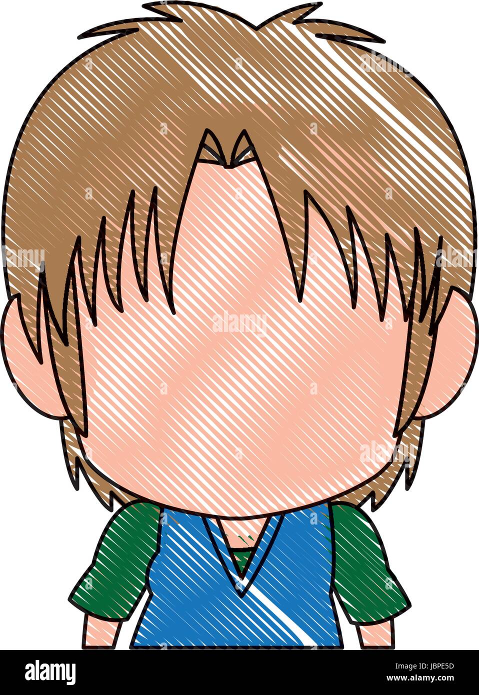 profile anime tennager faceless drawing Stock Vector Image & Art - Alamy