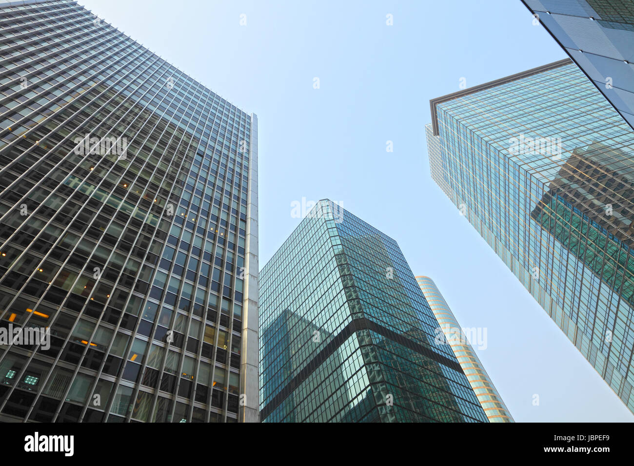Office building to sky Stock Photo - Alamy