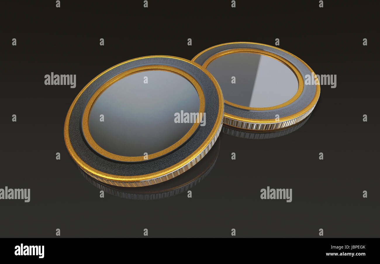 The currency coin of capital transaction for keying graphic Stock Photo ...