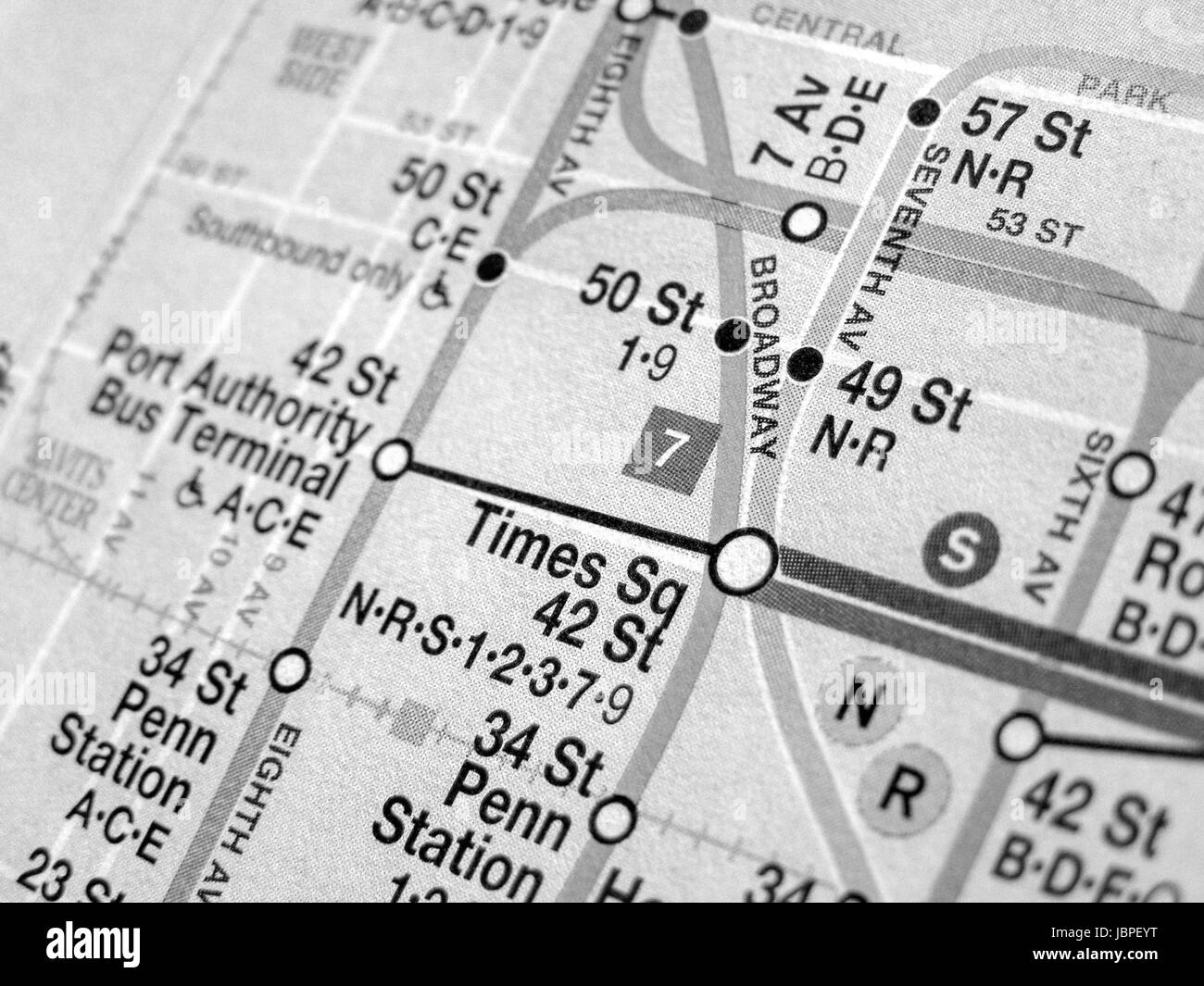 Subway map usa Black and White Stock Photos & Images - Alamy