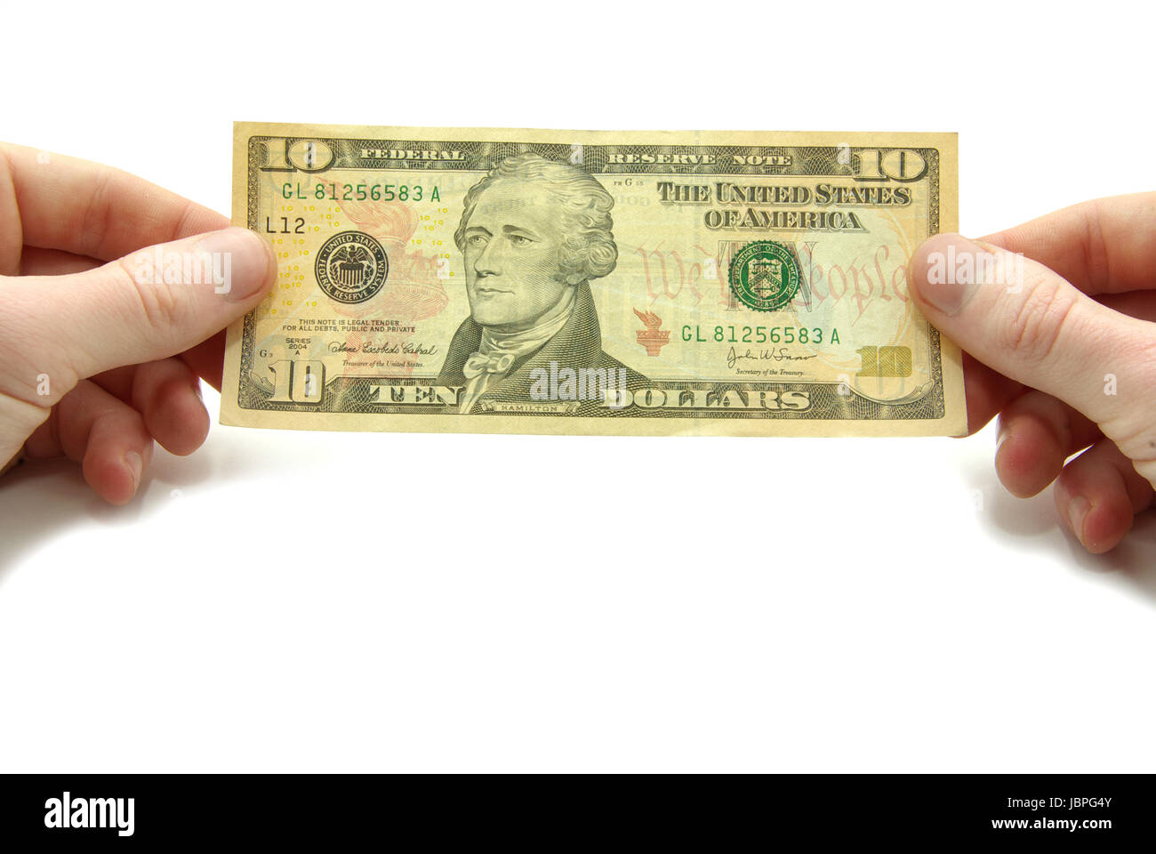 Counterfeit 10 dollar bill hi-res stock photography and images - Alamy